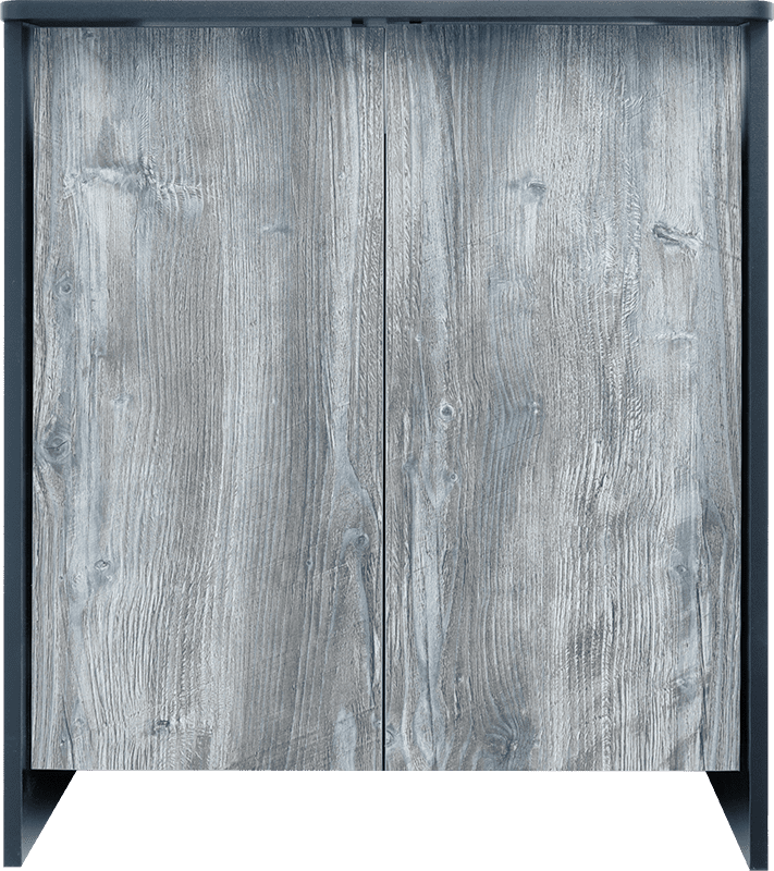 Superfish Scaper Design Cabinet Stand 60 - 60x40cm Black/Pasadena Grey