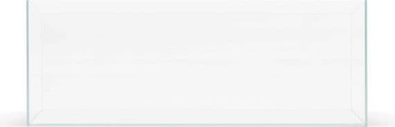 UNS 90L Long Rimless Aquarium 90x30x30cm