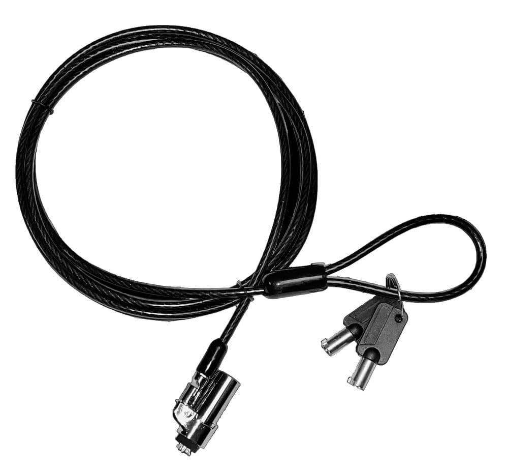 armourdog 1 5m high quality grade steel security cable with barrel lock ...