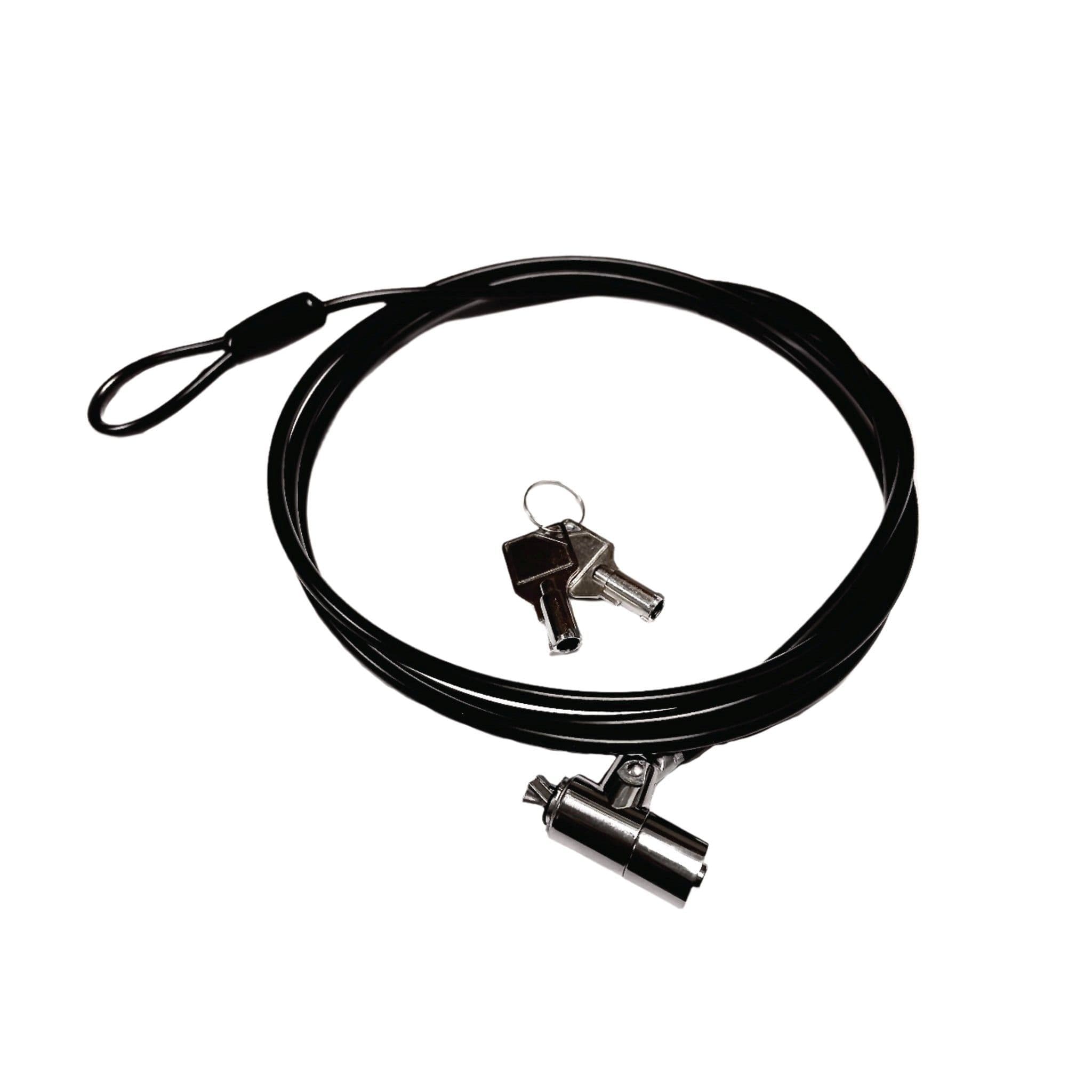armourdog 1 5m high quality grade steel security cable with WEDGE LOCK