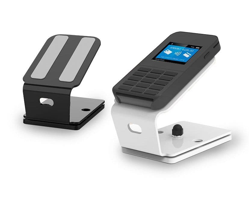 armourdog 360 swivel universal payment terminal holder in black or white