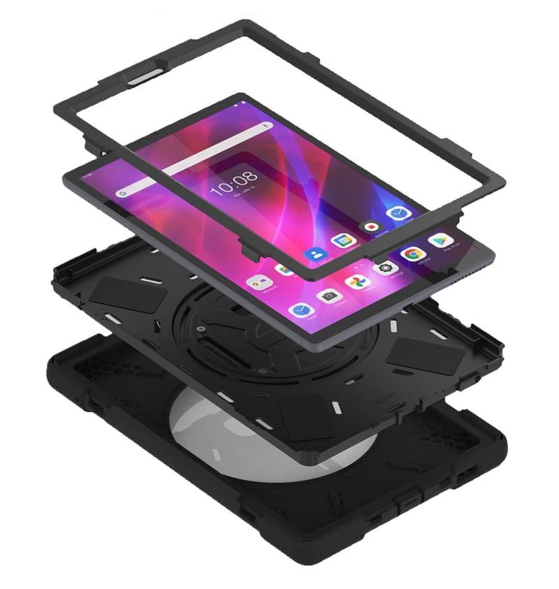 armourdog rugged case for Lenovo Tab K10 tablet with hand/shoulder ...