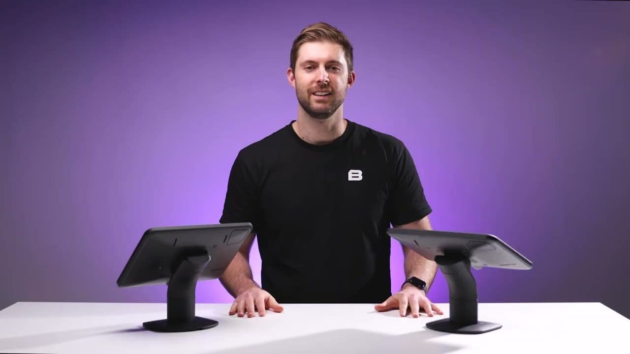 BOSSTAB Elite Evo X Floor Standing in black or white