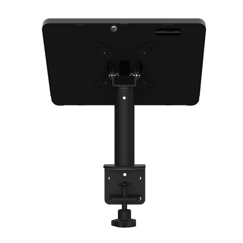 modloc modular steel tablet security enclosure kiosk with clamp mount