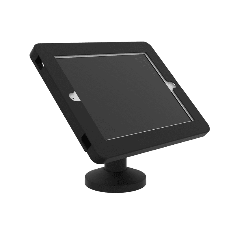 ModLoc modular steel tablet security enclosure kiosk with desk mount