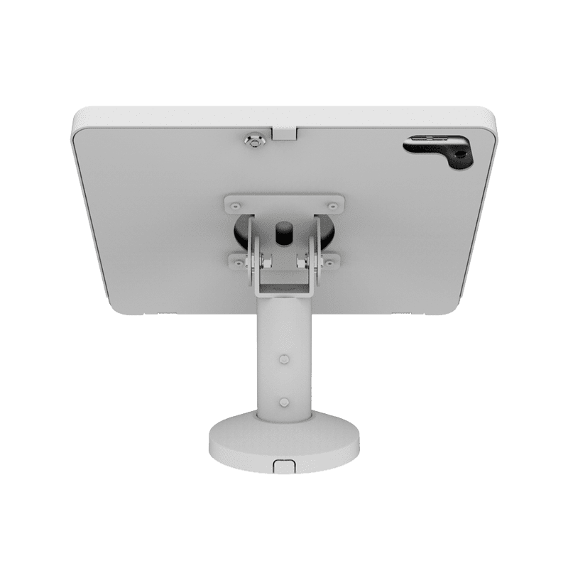 ModLoc modular steel tablet security enclosure kiosk with desk mount