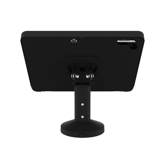 modloc modular steel tablet security enclosure kiosk with desk mount
