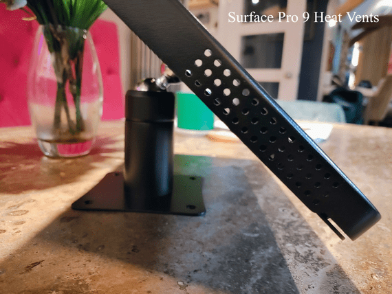 modloc modular steel tablet security enclosure kiosk with Ultraflex mount