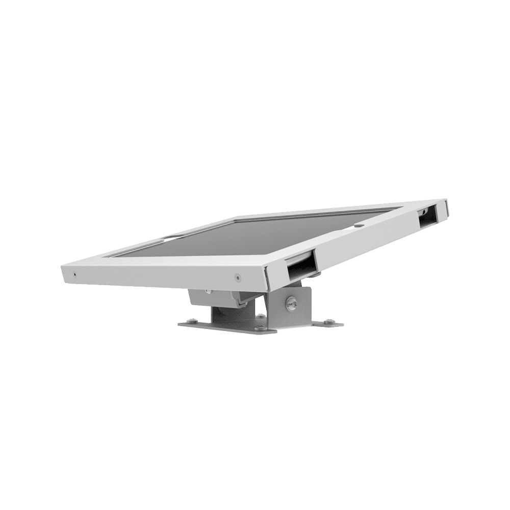 ModLoc modular steel tablet security enclosure kiosk with wall mount