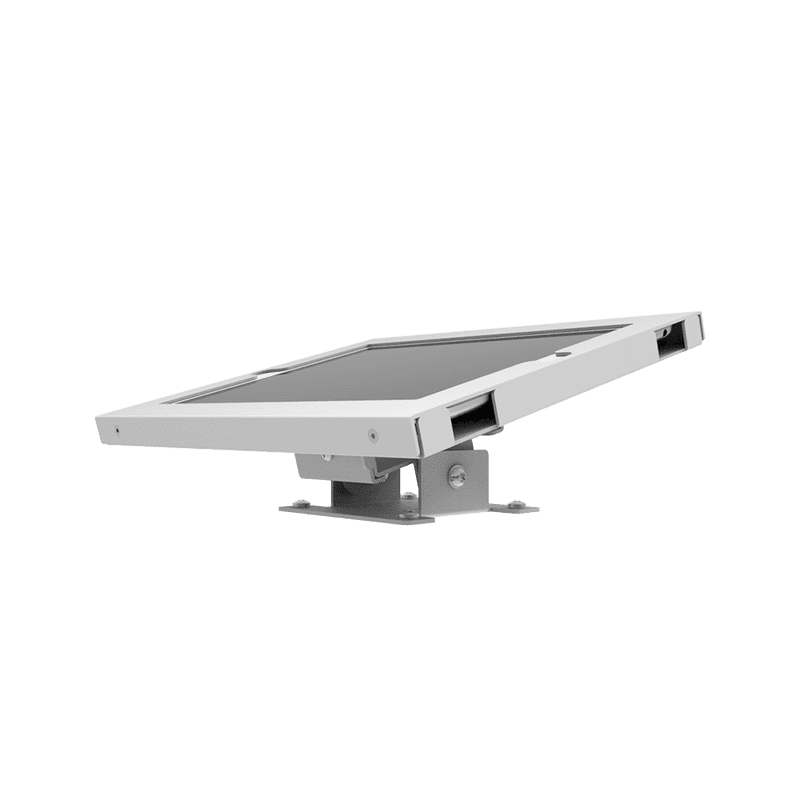 ModLoc modular steel tablet security enclosure kiosk with wall mount