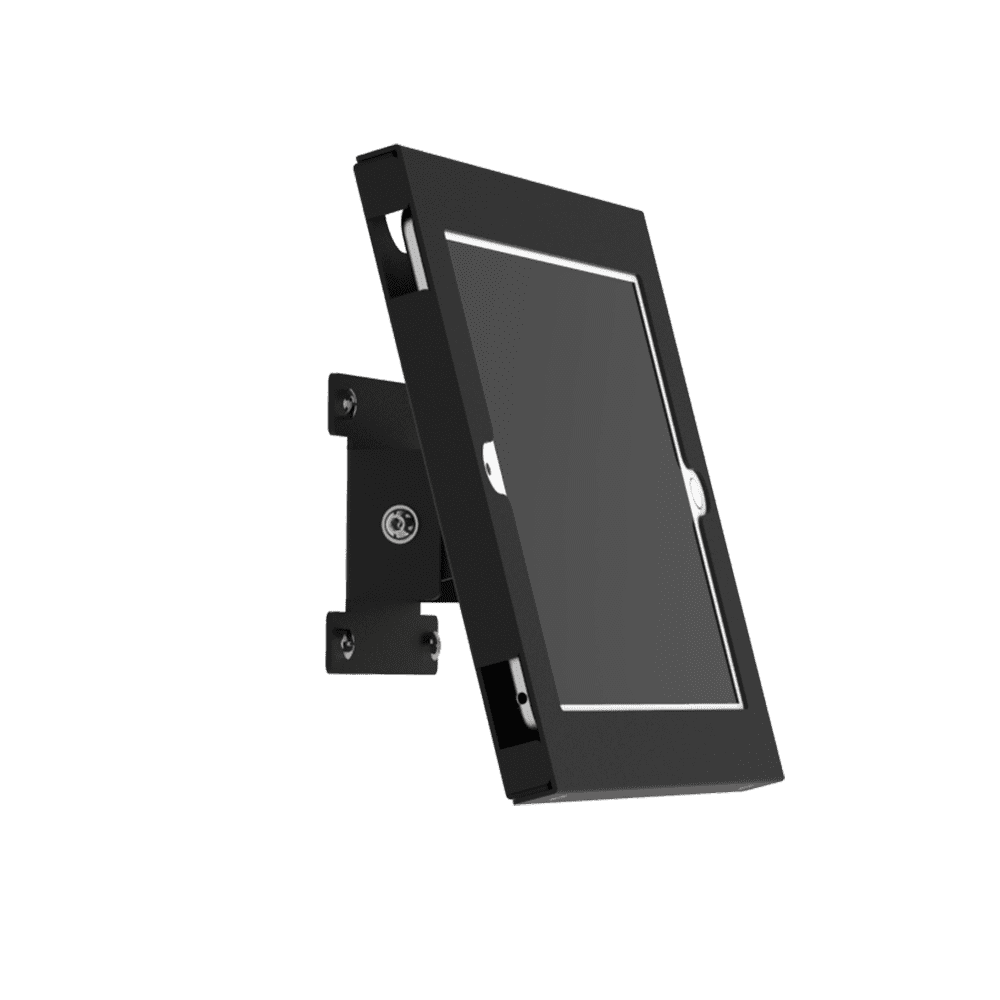 modloc modular steel tablet security enclosure kiosk with wall mount