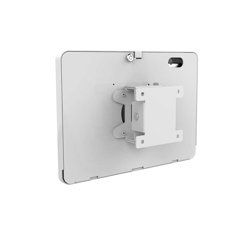 modloc modular steel tablet security enclosure kiosk with wall mount