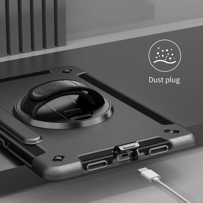 Rugged 360 case for Lenovo Tab P12 Pro 12 6" hand/shoulder strap ZA9D ...