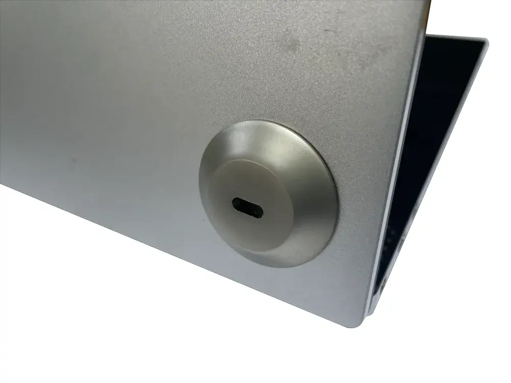 Security slot anchor-point with 3M self-adhesive pad