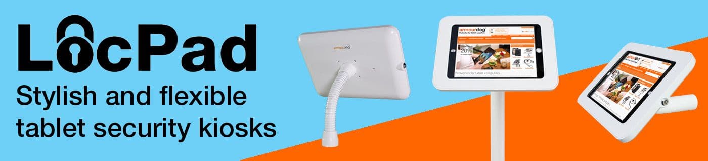 armourdog LocPad® Tablet Kiosks