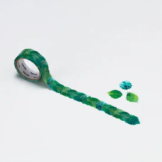 Bande - Masking Roll Washi Stickers - Green Leaf