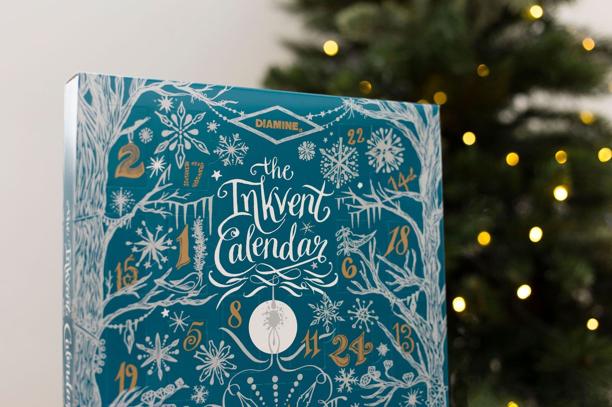 Diamine - Inkvent Calendar - 2025 Teal Edition