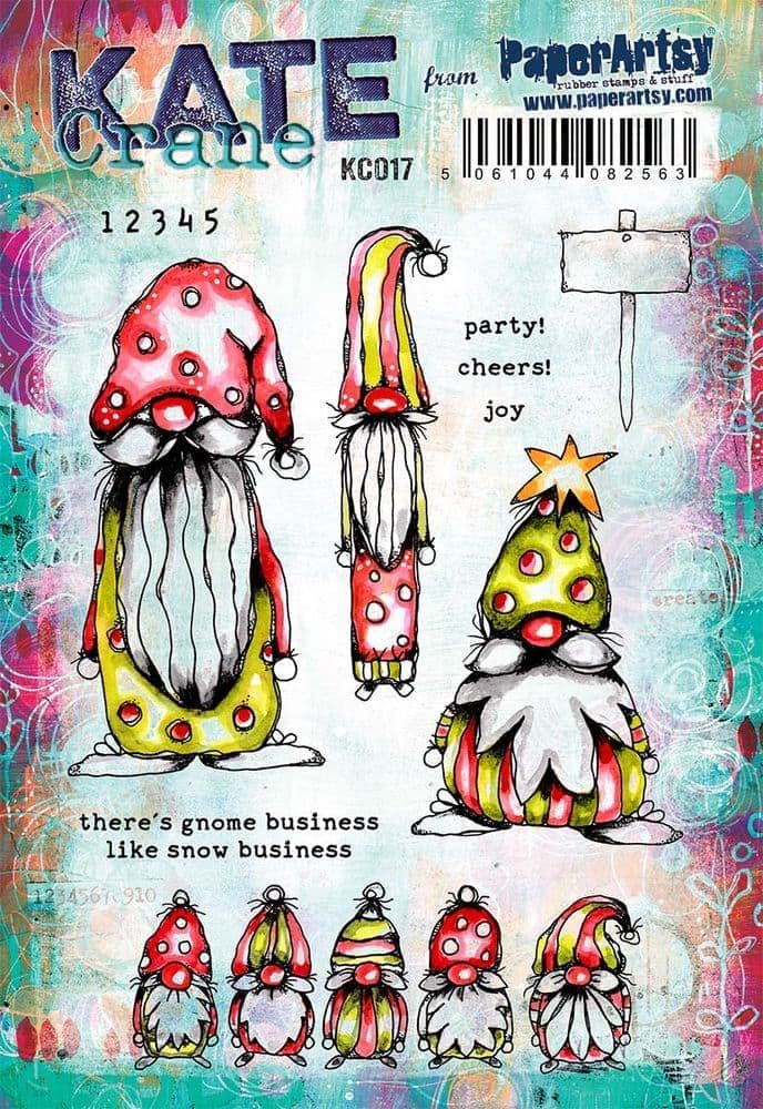 PaperArtsy - Rubber Stamps - Kate Crane 017