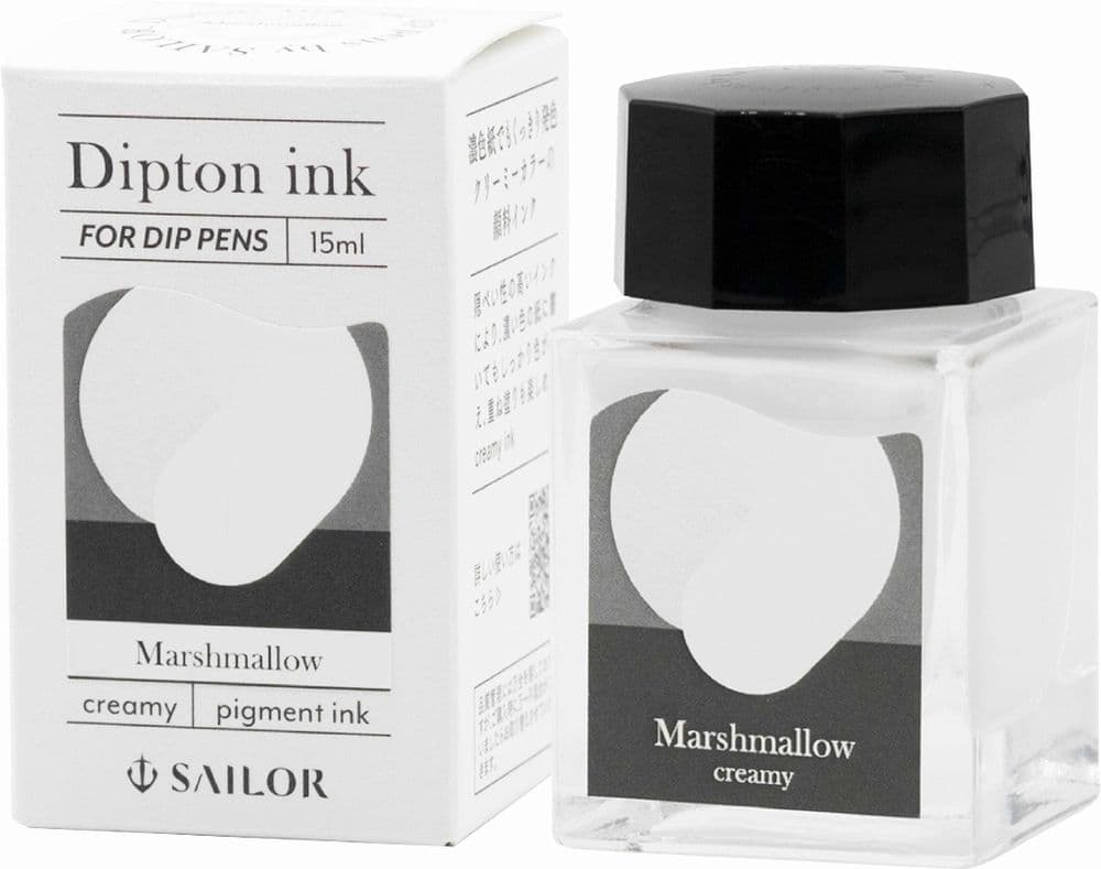 Sailor - Dipton Pigment Ink 20ml - Creamy Colours - Marshmellow