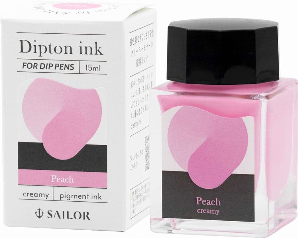 Sailor - Dipton Pigment Ink 20ml - Creamy Colours - Peach