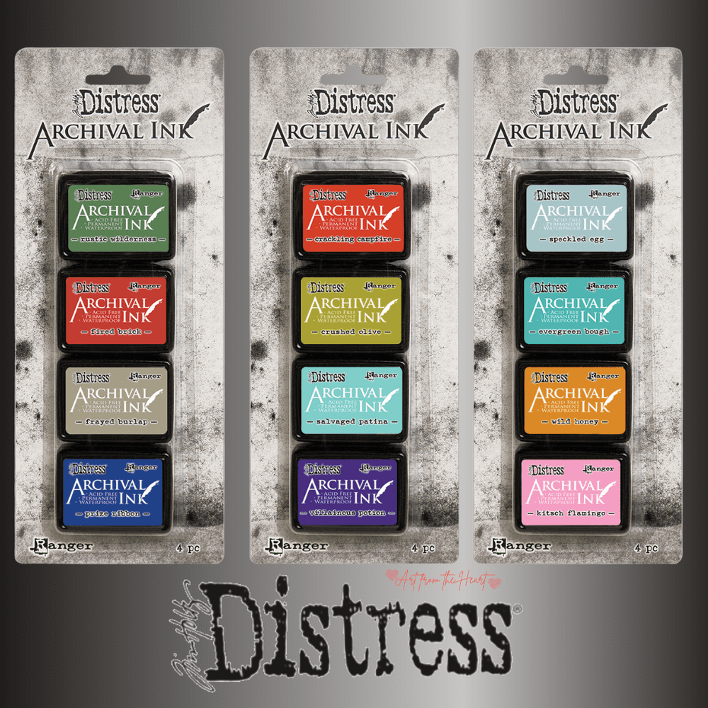 Tim Holtz - Mini Distress Archival Sets 4/5/6