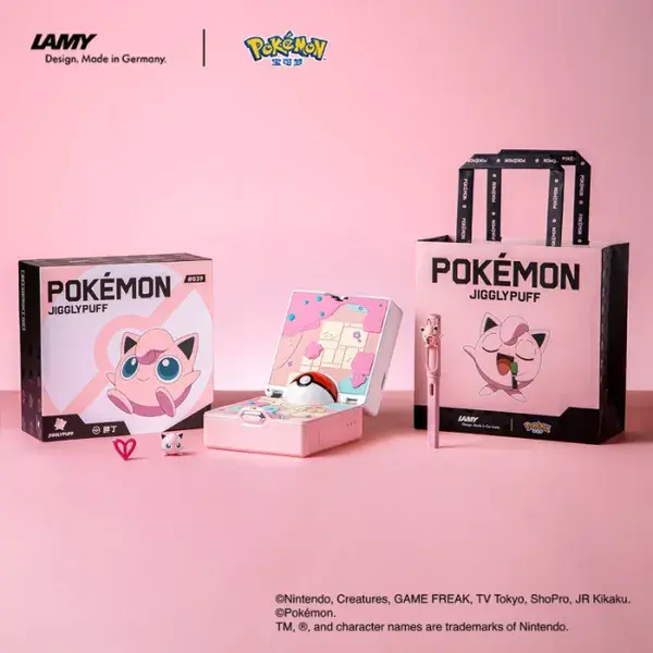 CC-Lamy X Pokemon - Limited Edition Pen Set - Jigglypuff