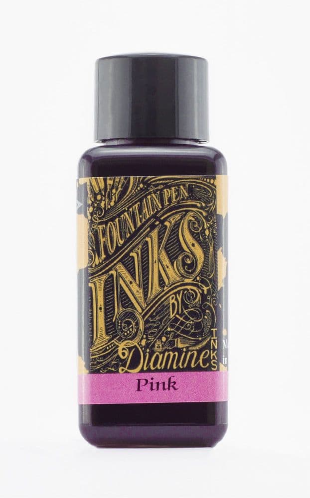 Diamine - Fountain Pen Ink - 30ml - Pink