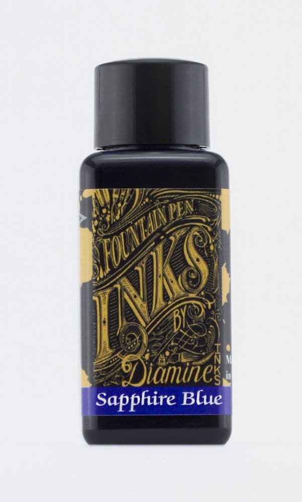 Diamine - Fountain Pen Ink - 30ml - Sapphire Blue
