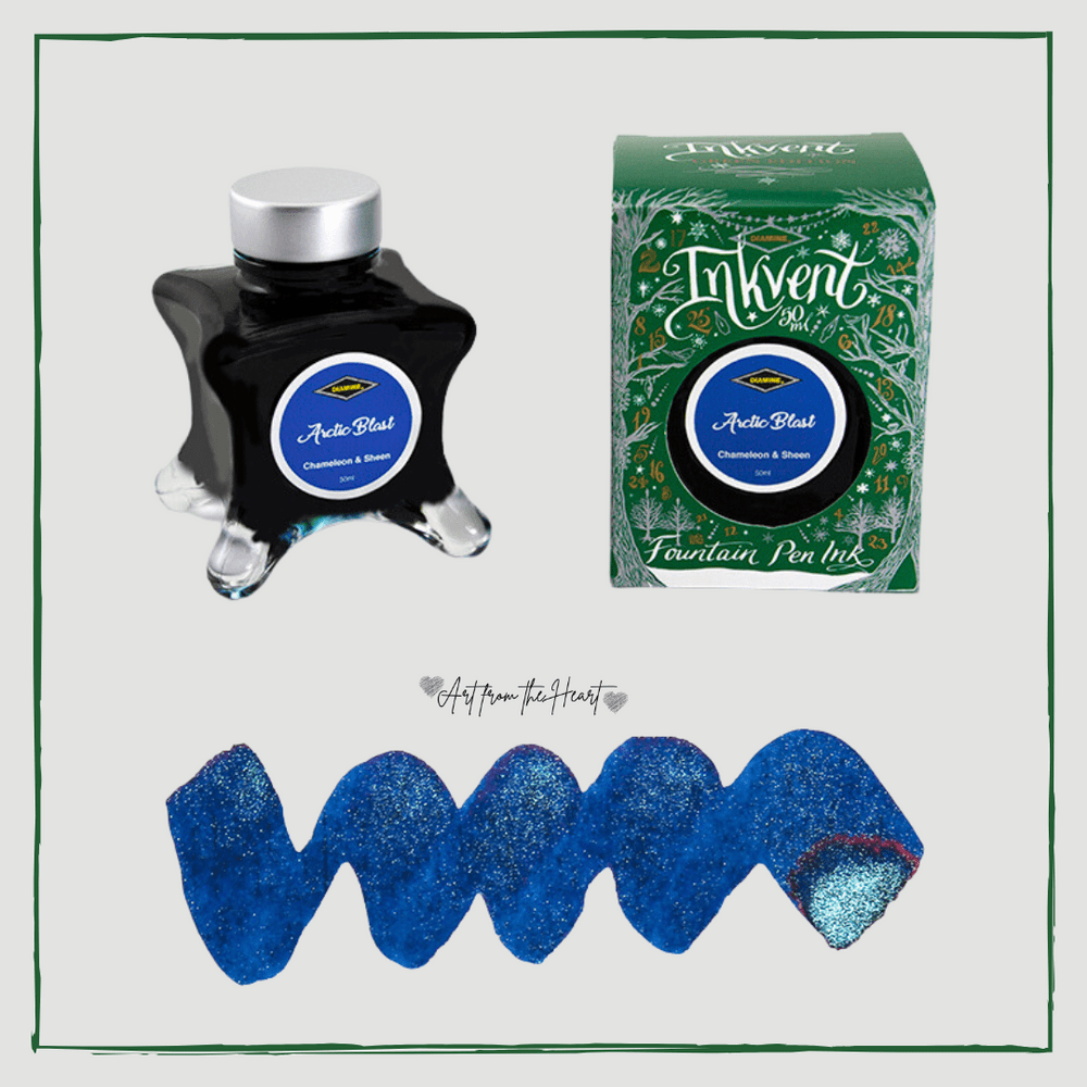 Diamine - InkVent Green Edition - 50ml ink - Artic Blast Chameleon ...