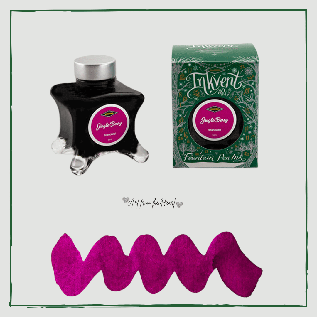 Diamine - InkVent Green Edition - 50ml ink - Jingle Berry