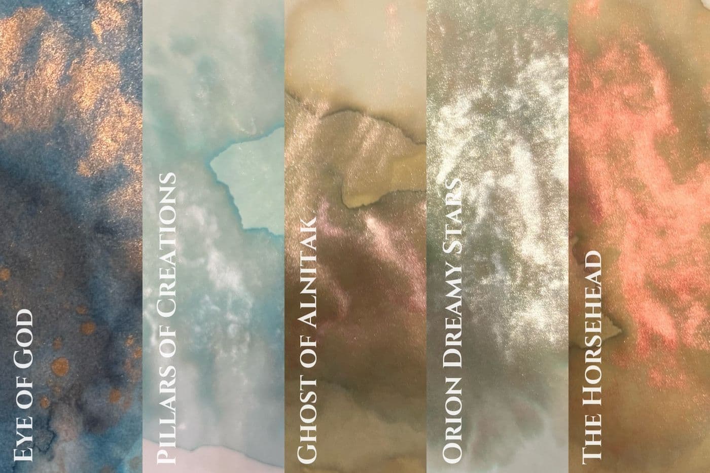 Journalize Ink - Nebula Collection 30ml - Pillars of Creation Shimmer