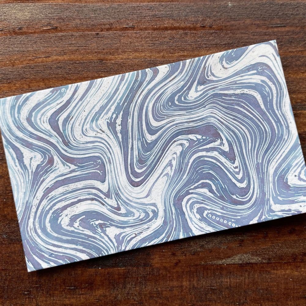 Nouto - Ink Swatch Card - 25pk - Marble Edition