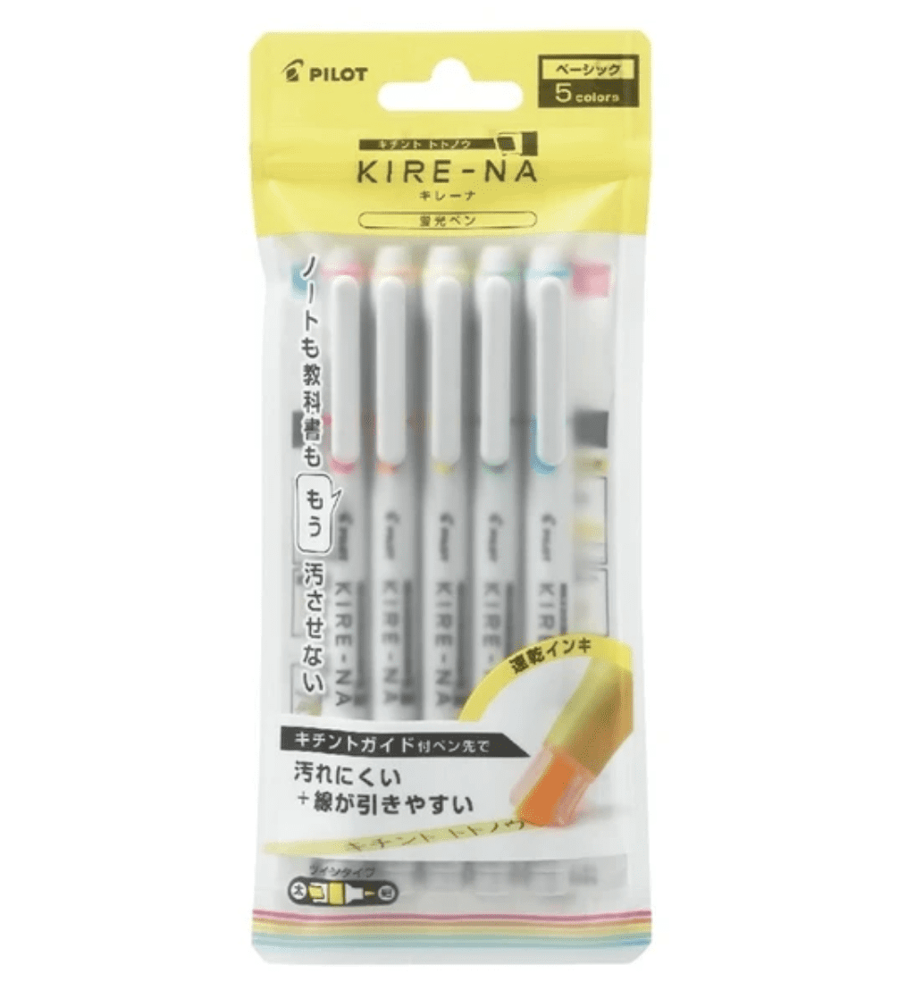 Pilot - Kire-na Highlighter - Basic Set
