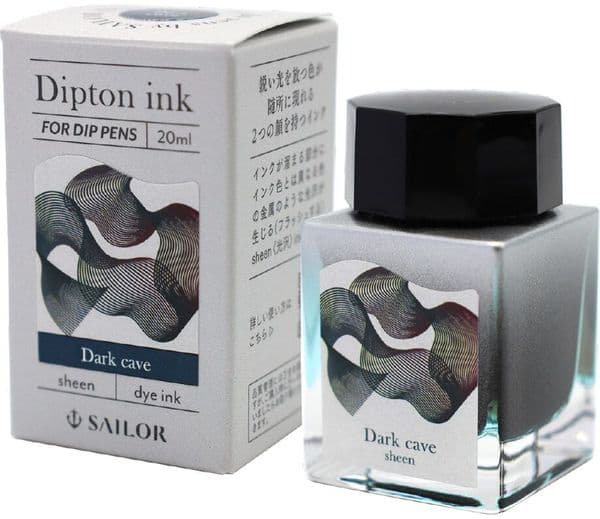 Sailor - Dipton Ink 20ml - Dark Cave Sheen