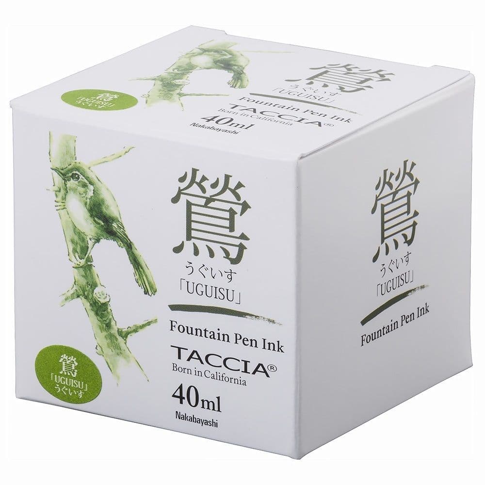 Taccia Ink - Sunaoiro Ink 40ml - Ugoiso Olive Green