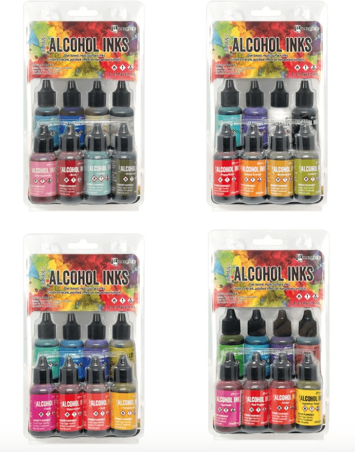 Tim Holtz - Alcohol Inks - Spectrum 8pk - Full Collection