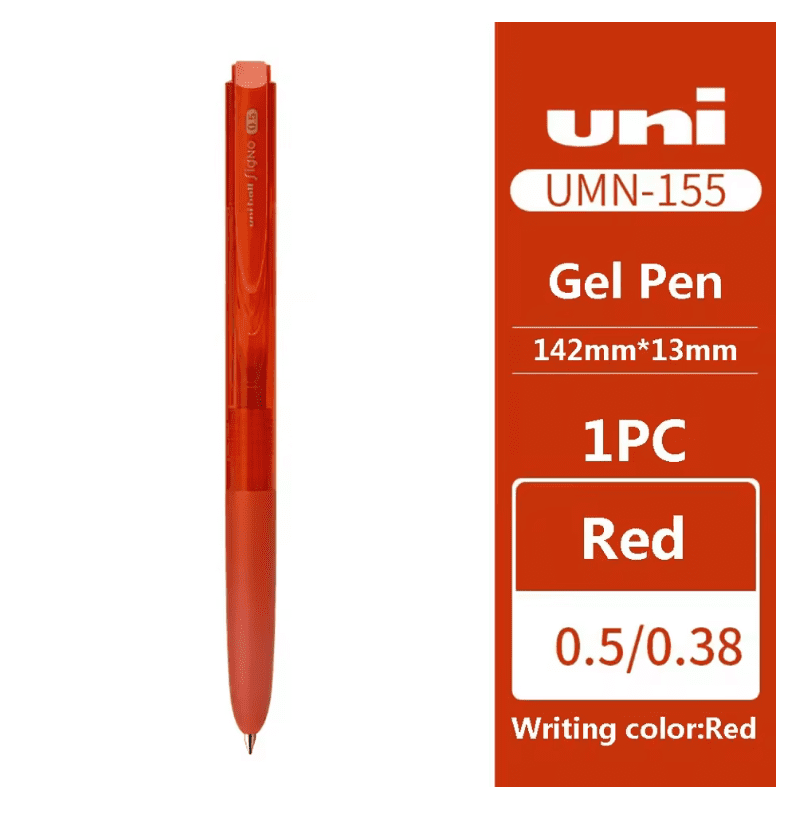 Uni - Signo RT1 - 0 5mm - Red