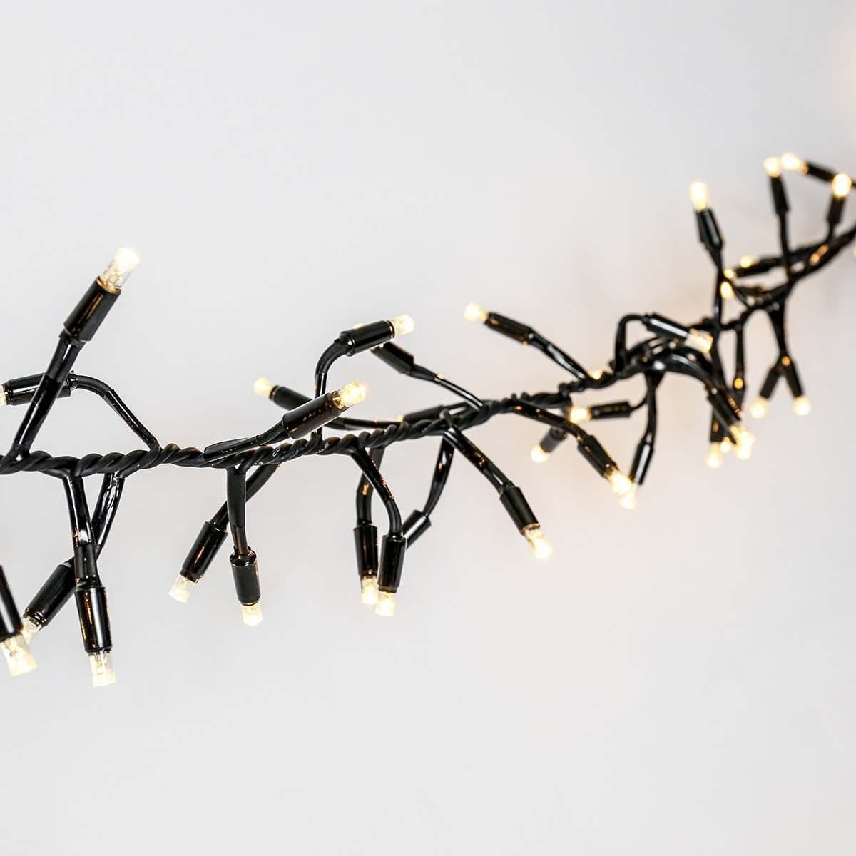 ConnectPro MV054 Warm White 5m Outdoor LED Cluster Lights Connectable ...