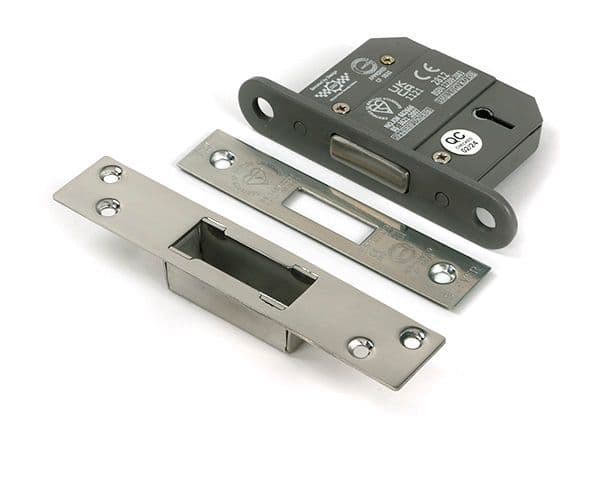 From The Anvil 51435 Polished SS 2 " 5 Lever BS Dead Lock KA