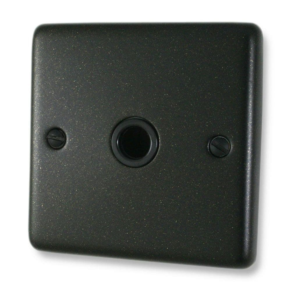 G&H CG79B Standard Plate Graphite 1 Gang Flex Outlet Plate