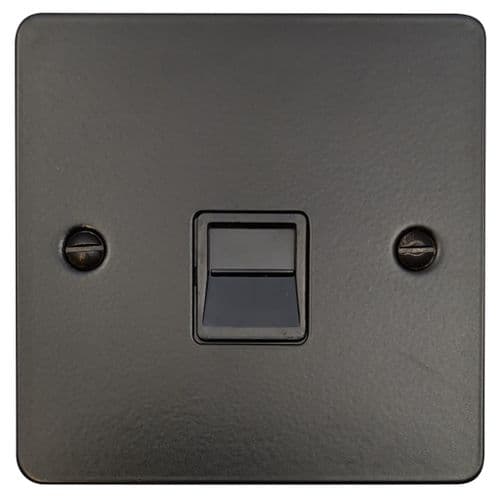 Flat Plate Matt Black Light Switches, Plug Sockets, Dimmers & Toggles