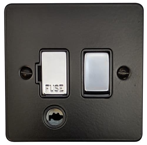 Flat Plate Matt Black Light Switches, Plug Sockets, Dimmers & Toggles