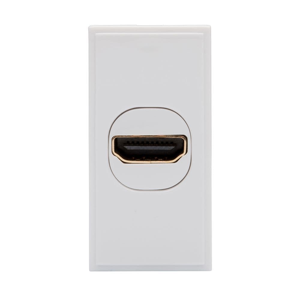 RT HDMI Outlet 25mmX50mm White 09036