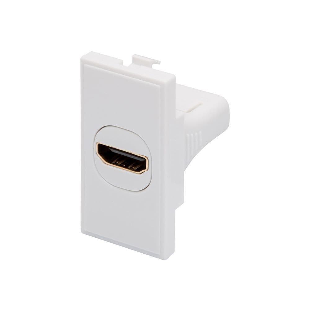 RT HDMI Outlet 25mmX50mm White 09036