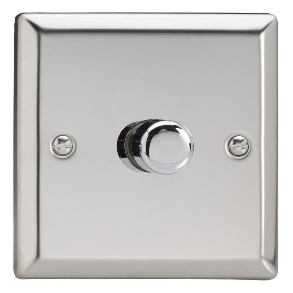 Varilight JCS1 Classic Mirror Chrome 1 Gang V-Pro Companion Controller
