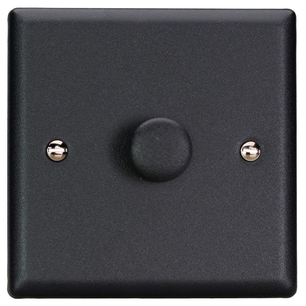 Varilight JYM101 MB Urban Matt Black 1 Gang V-Pro Multi-Way Master LED ...