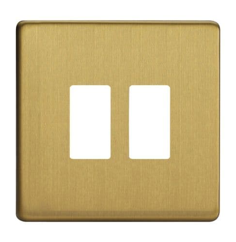 Varilight Screwless Brushed Brass