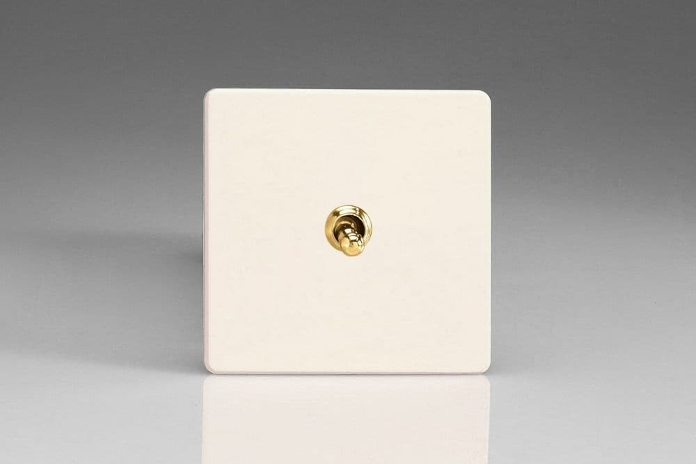 Varilight XDYT7S PD Screwless Primed 1 Gang 10A Intermediate Toggle ...