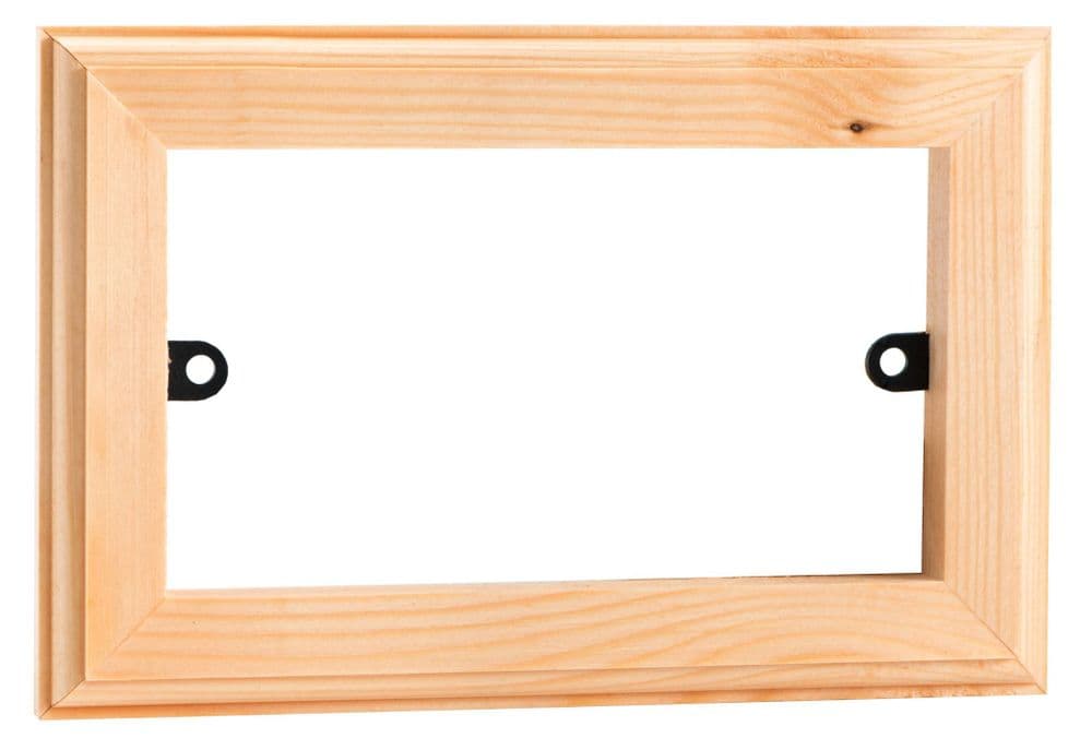 Varilight XKD Surface Mounted Pattress Box Surround Double Kilnwood ...