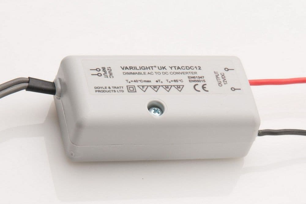 Varilight YTACDC AC to DC Dimmable Converter for LED strip for use ...